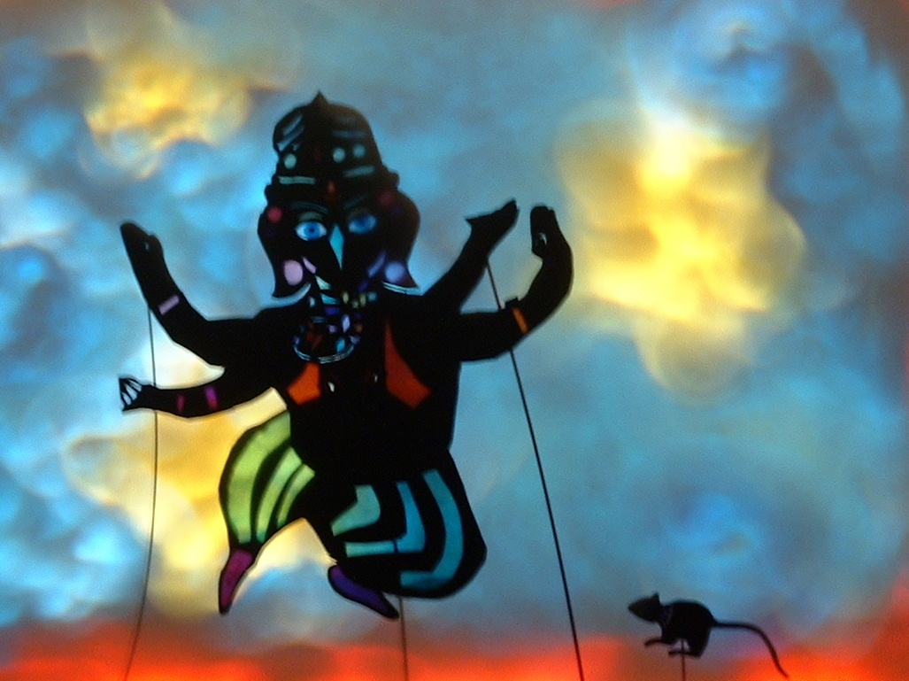 Acorn Garden Puppetry | 5th Grade Ramayana Shadow Puppet Performance